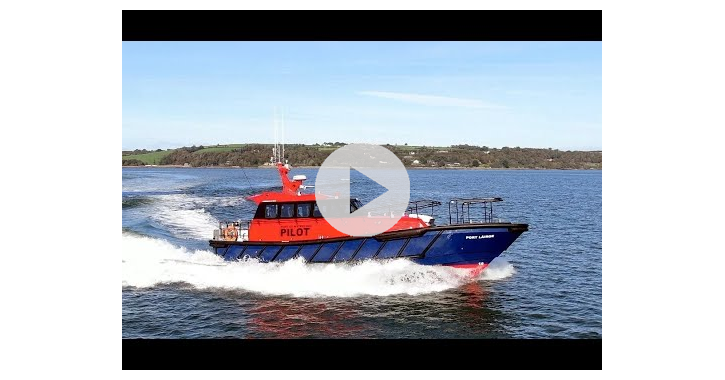 Port Of Waterford New Pilot Launch Vessel Port Láirge Handed Over At