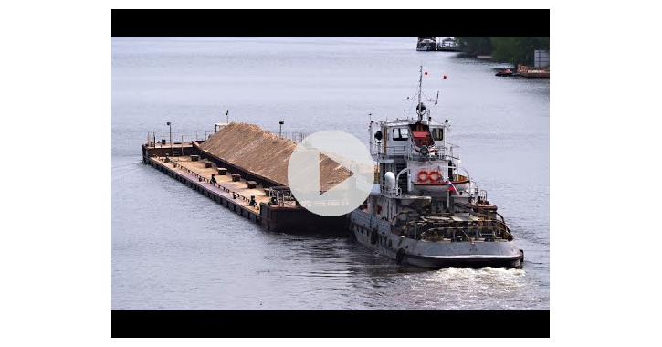 Tug Boat Captain Eric Galloway Takes us Onboard as he pilots up he ...