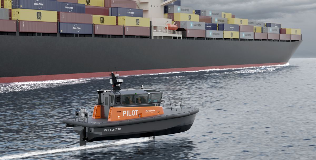 Artemis Technologies Sets Sail With Innovative eFoiler® Pilot Boat ...