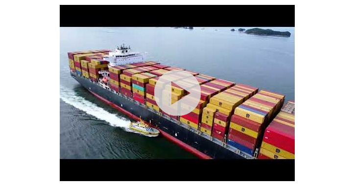 Harbour Pilot boarding a container ship at Triple Island - Marine ...