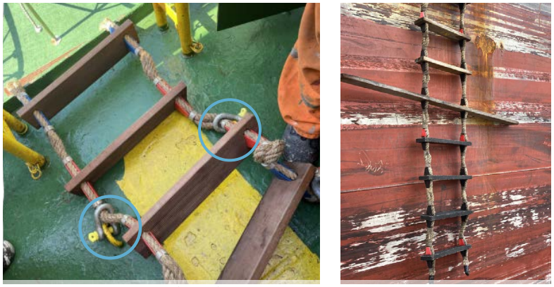 UK MAIB spotlights pilot ladder incidents and accidents - Marine-Pilots.com