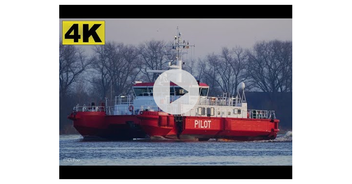 Pilot tender GRODEN on the river Weser - Marine-Pilots.com