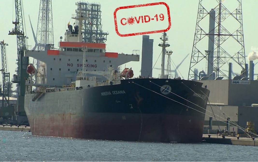 Belgium marine pilot infected with corona after piloted corona ship ...