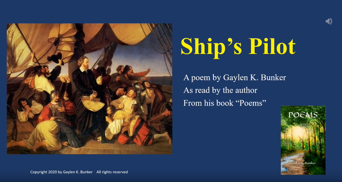 'Ship's Pilot' - A poem by Gaylen K. Bunker - Marine-Pilots.com