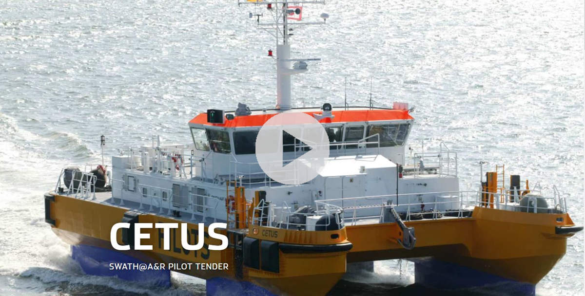 Steenbank Pilot Antwerp, Belgium - SWATH 'Cetus' by Abeking & Rasmussen ...