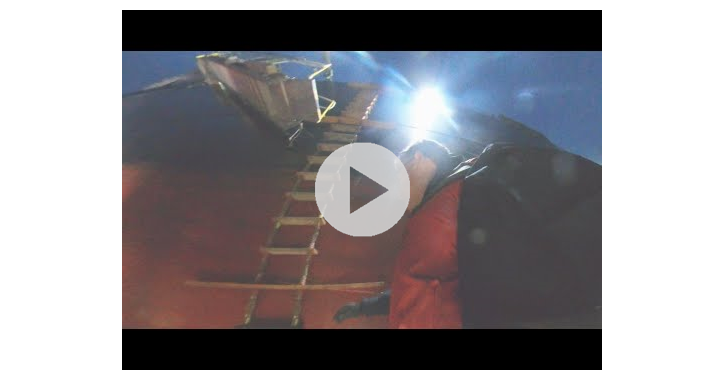 Climbing Pilot Ladder - 360° video in all directions - Marine-Pilots.com