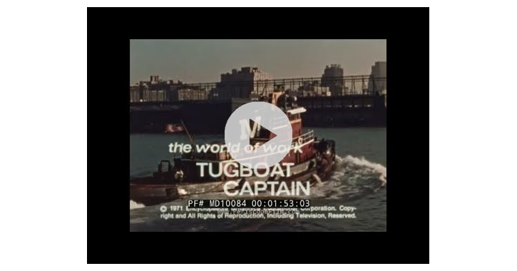 PROFILE OF NEW YORK HARBOR TUGBOAT CAPTAIN & TUG TERESA MORAN MORAN ...