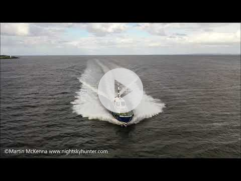 DJI Mavic 2 Pro - Foyle Leader Pilot Vessel - Marine-Pilots.com