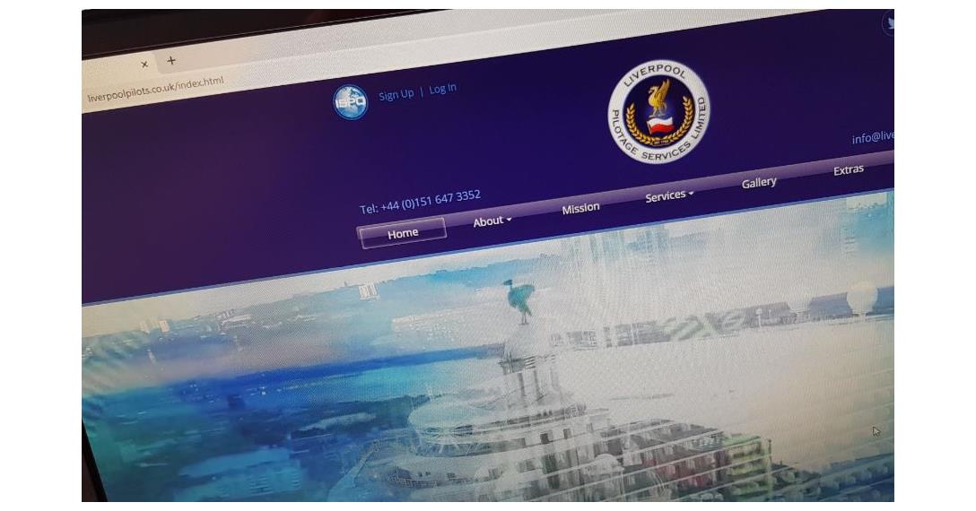 Liverpool Pilotage Services with new website - Marine-Pilots.com