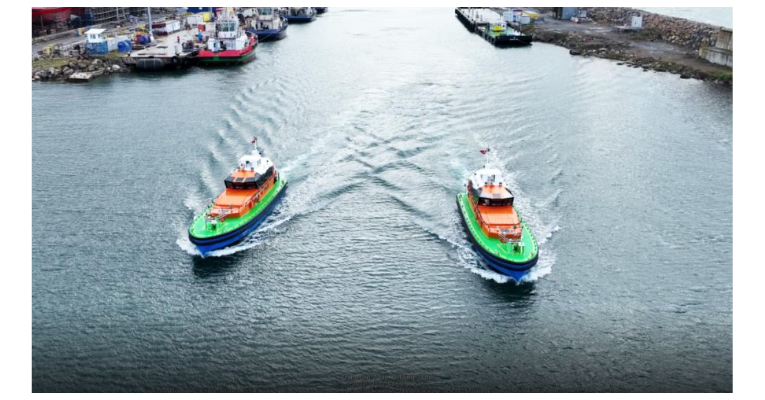 Med Marine Delivered The Two Sister Pilot Boats To Misurata Free Zone ...