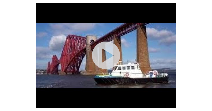 Pilot Boat By Forth Railway Bridge - Marine-Pilots.com
