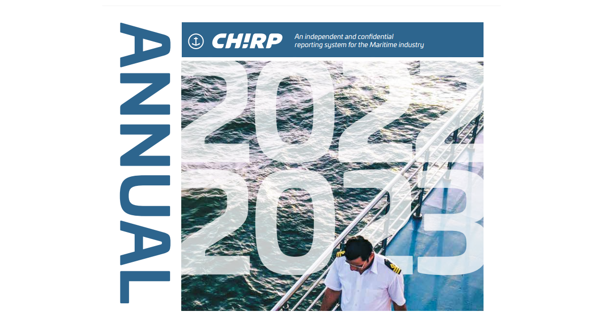 CHIRP 2022/23 annual digest published - Marine-Pilots.com