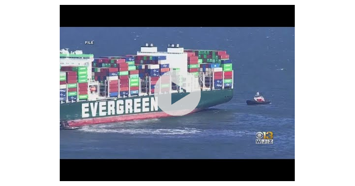 Pilot of cargo ship Ever Forward, which ran aground in Chesapeake Bay ...