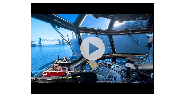 Inbound Tanker Anchor to BayWay (3 Bridge Transit) - Marine-Pilots.com