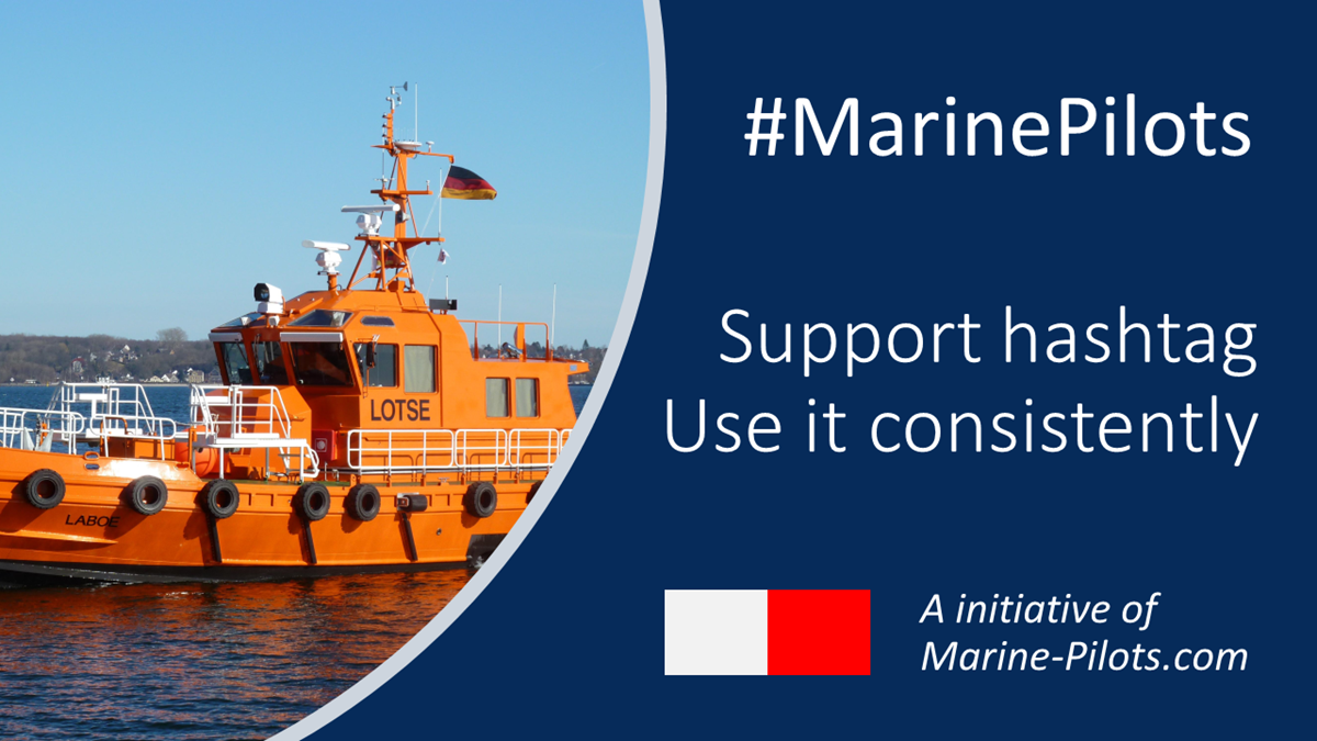 Support hashtag #MarinePilots - Marine-Pilots.com