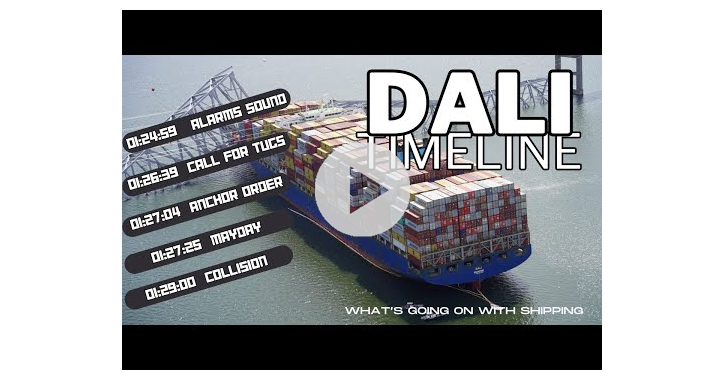 Dali Timeline from Data Recorder in Striking Francis Scott Key Bridge ...