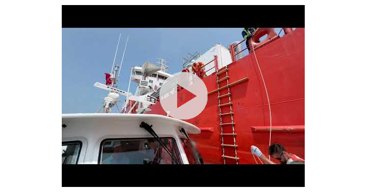 Pilot Boat Ride in Port Huron, Freighter Captain - Marine-Pilots.com