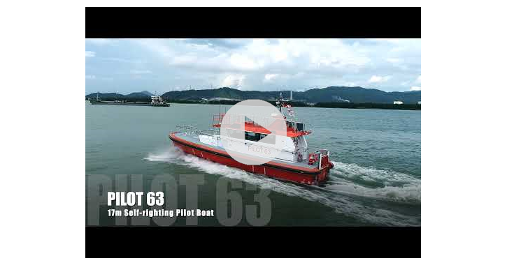 Pilot Boats Series: PILOT63 17m Self-righting Pilot Boat | Sea Trial ...