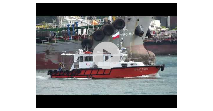 Pilot Vessel 'PILOT 83' Crossing the Rambler Channel in HK 20250912 ...