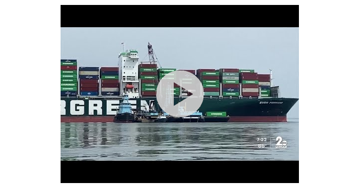 Ever Forward: Vessel stuck on Chesapeake Bay for a month - Marine ...